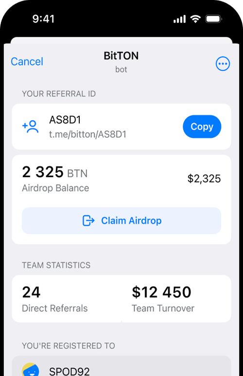 BitTON ai – Layer 1 Blockchain